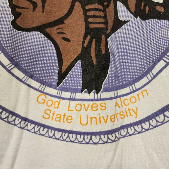 Shirts | Vintage 9s Alcorn State University Tshirt Mississippi Hbcu ...